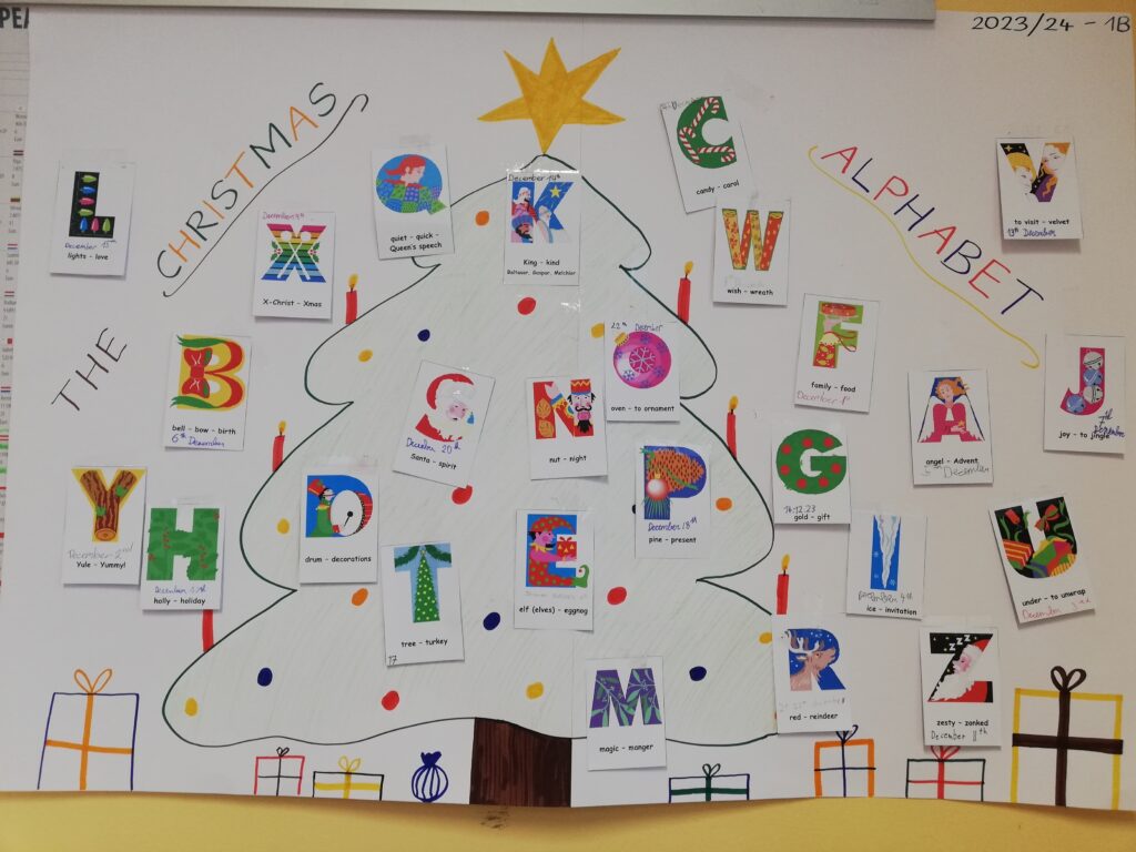 X-MAS Alphabet - BG BRG Amstetten
